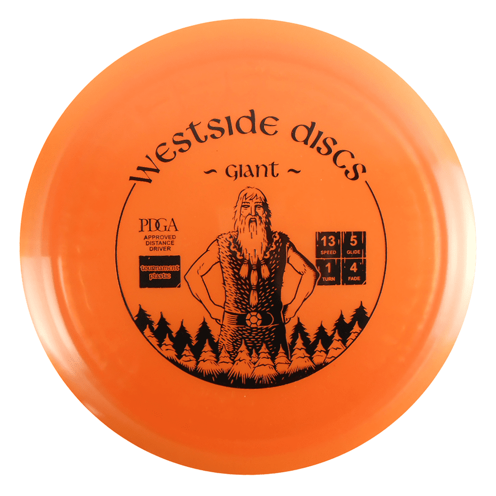 Westside Discs Tournament Giant 173-176g Distance Driver Golf Disc ...