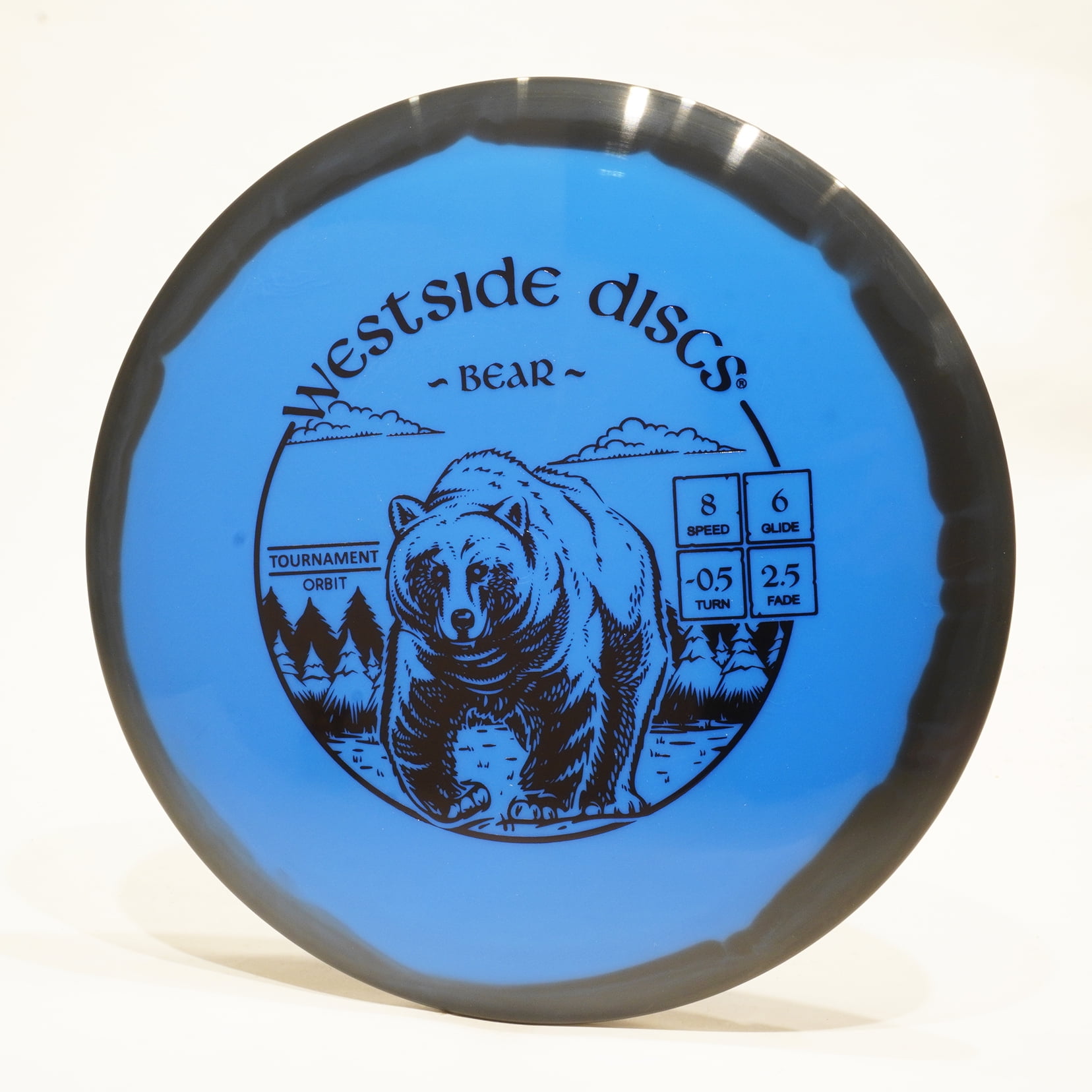 Westside Discs Tournament Orbit Bear Disc Golf Fairway Driver - Walmart.com
