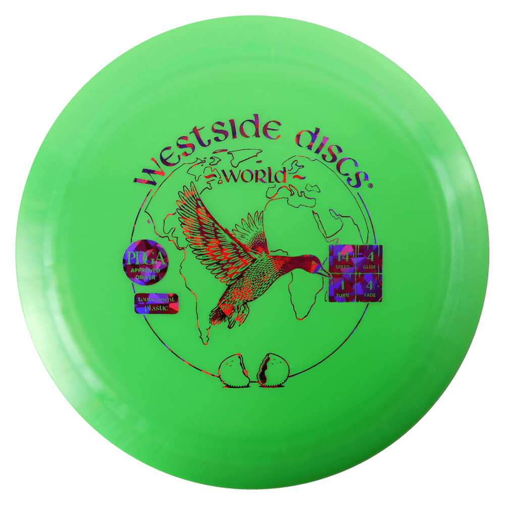 Westside Discs Tournament World 173-176g Distance Driver Golf Disc ...