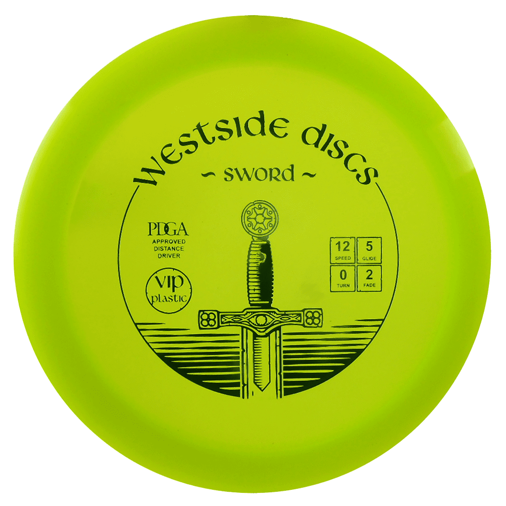 Westside Discs VIP Sword 173-176g Distance Driver Golf Disc [Colors may ...
