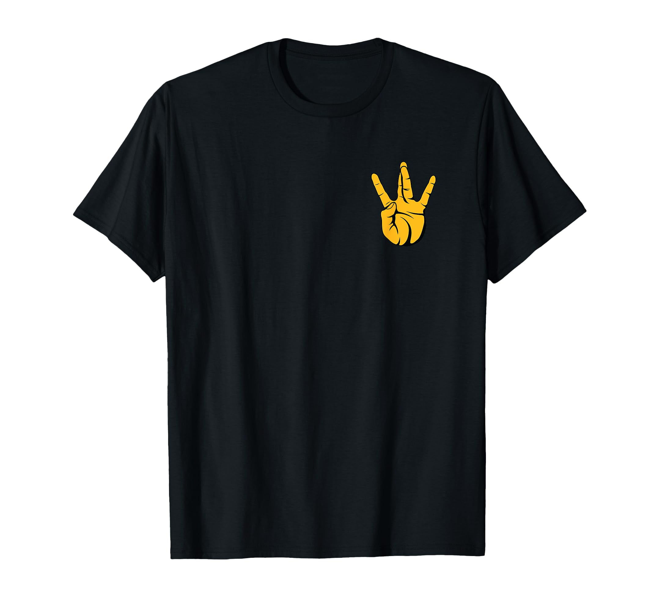 Westside Hip Hop Hand Sign T-Shirt - Walmart.com