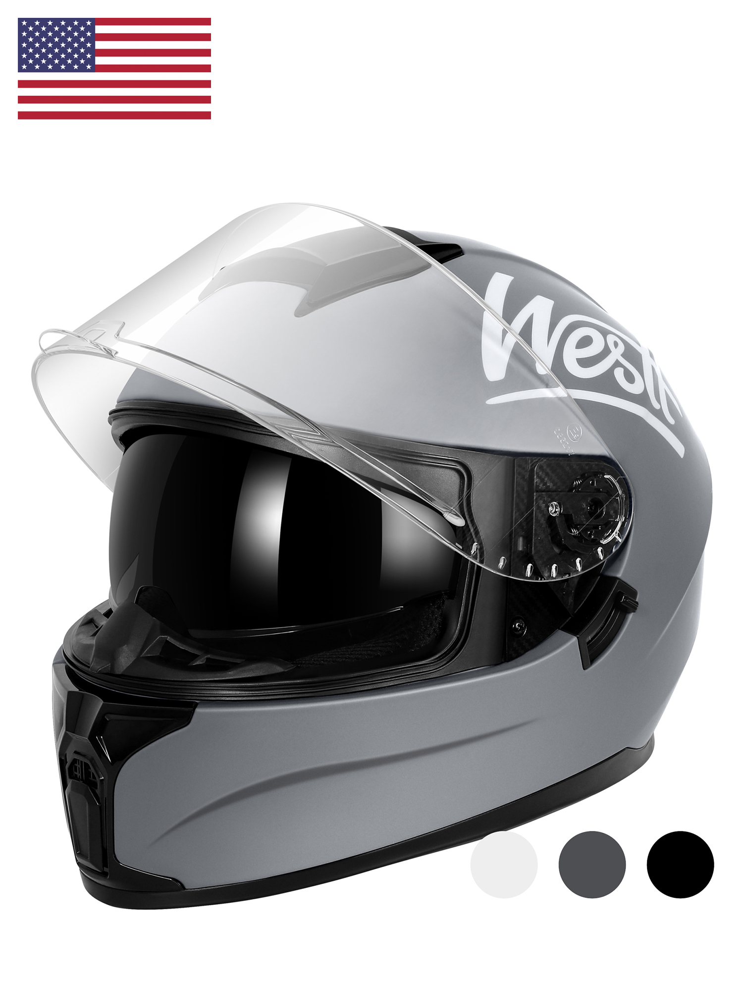 AHR H-VEN25 Full Face Helmet DOT Adult Outdoor Motocross Off-Road Dirt ...