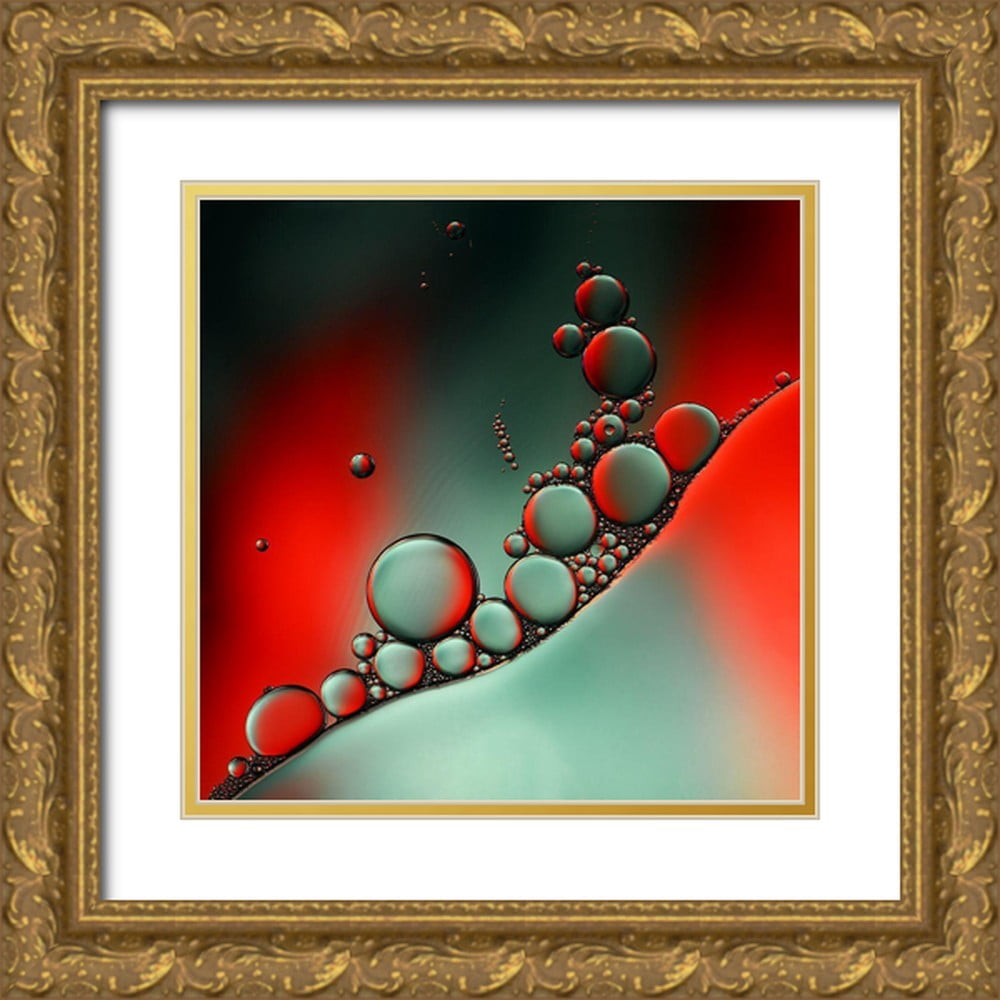 Westum, Heidi 20x20 Gold Ornate Wood Framed with Double Matting Museum ...