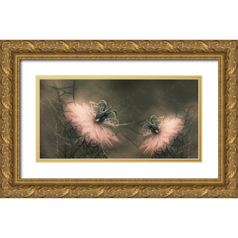 Westum, Heidi 24x14 Gold Ornate Wood Framed with Double Matting Museum ...