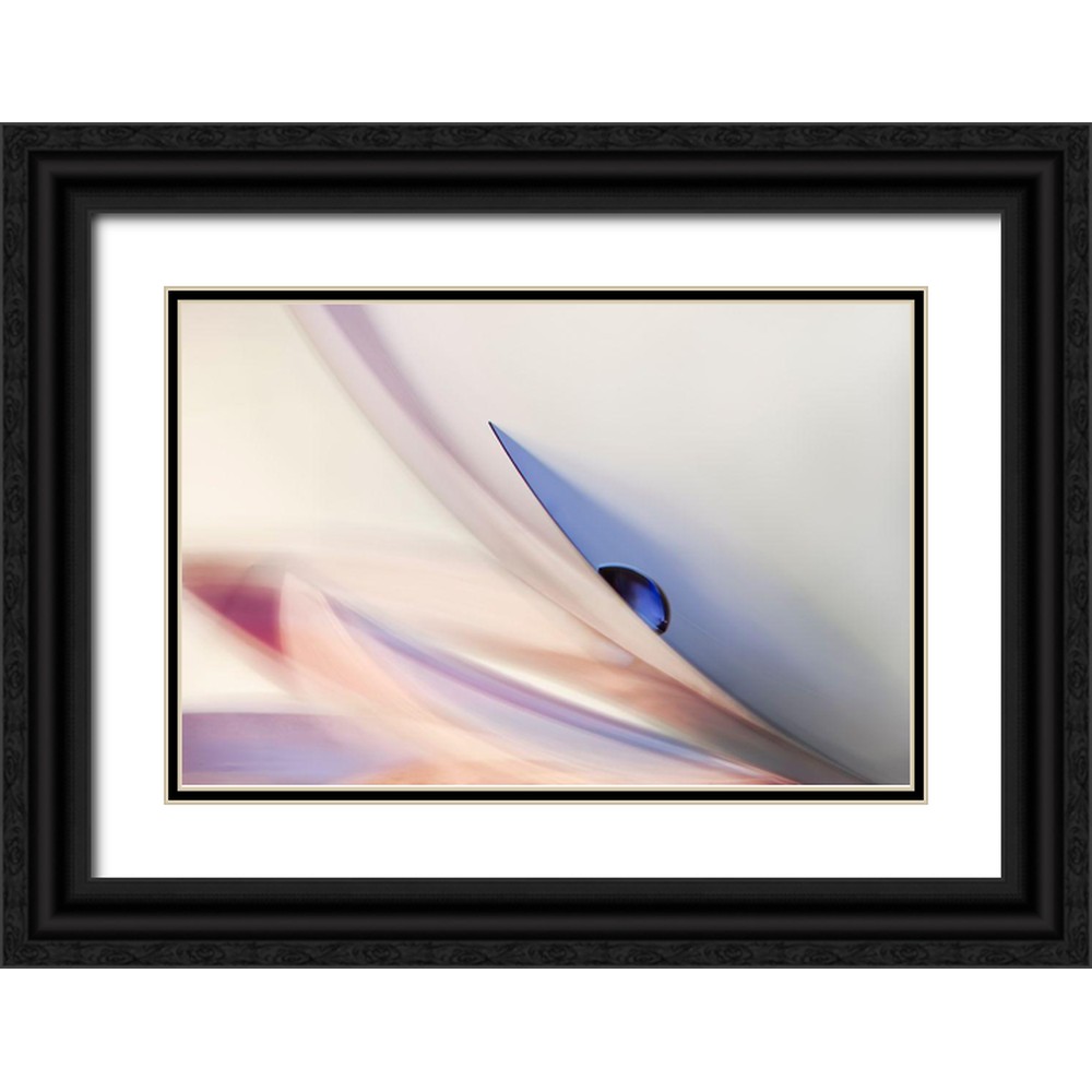 Westum, Heidi 24x17 Black Ornate Wood Framed with Double Matting Museum ...