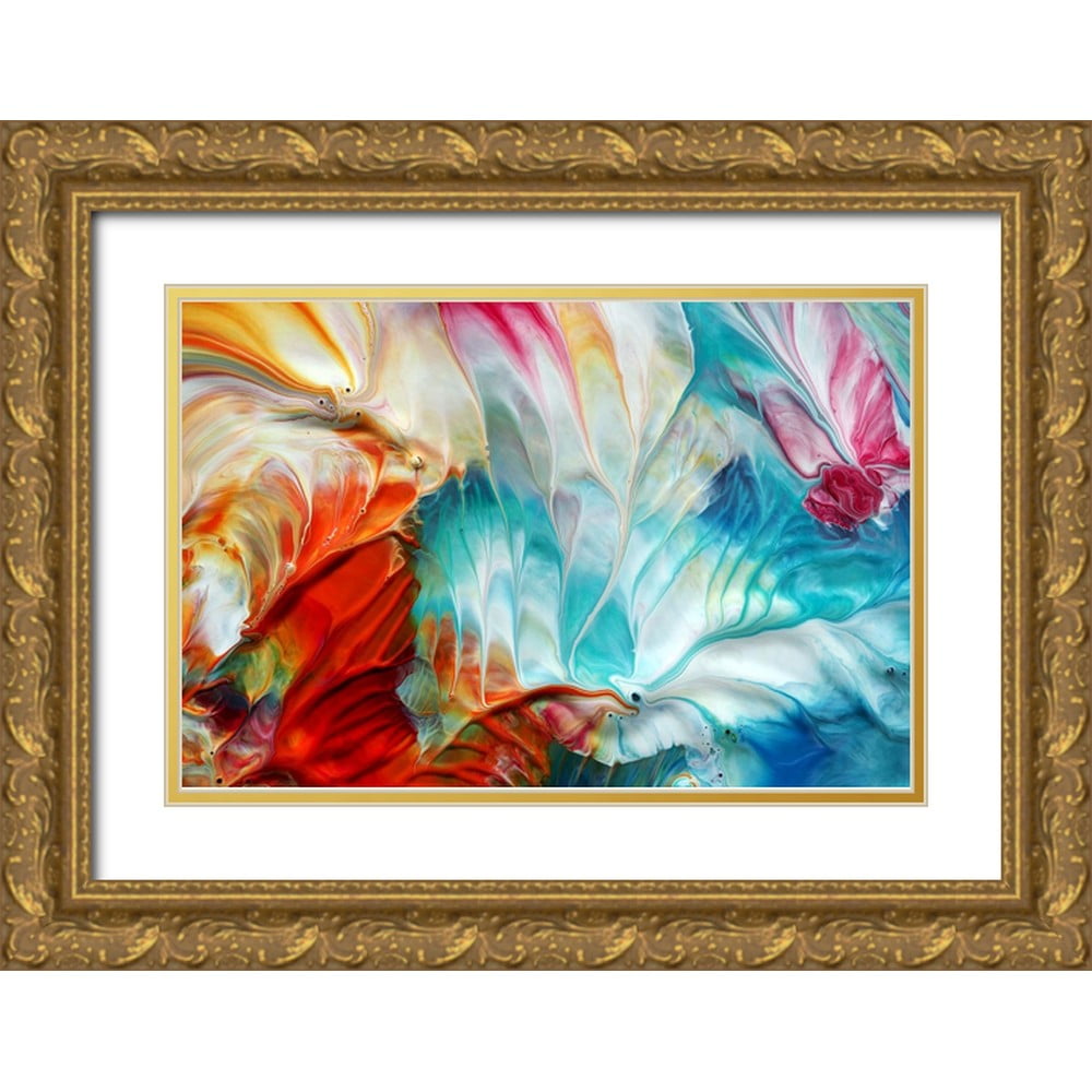 Westum, Heidi 24x17 Gold Ornate Wood Framed with Double Matting Museum ...