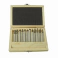 Westward Carbide Bur Set,Dbl Cut,1/4",12pcs 2LYR6 - Walmart.com