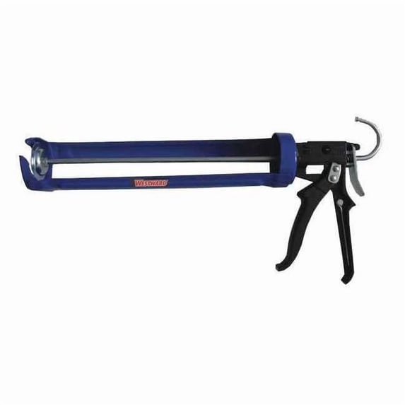 Caulk Gun, 20 oz Container Size, Steel, 12:01, Revolving Half Barrel ...