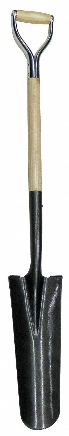 Westward Drain Spade,30 In. Handle,6 In. Blade 4LVR8 - Walmart.com