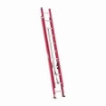 Westward 20 ft Fiberglass Extension Ladder, 300 lb Load Capacity 44YY15 ...