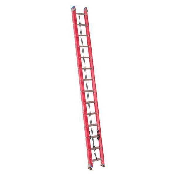 Westward 28ft Fiberglass Extension Ladder, ANSI Type IA with 300lb Load ...