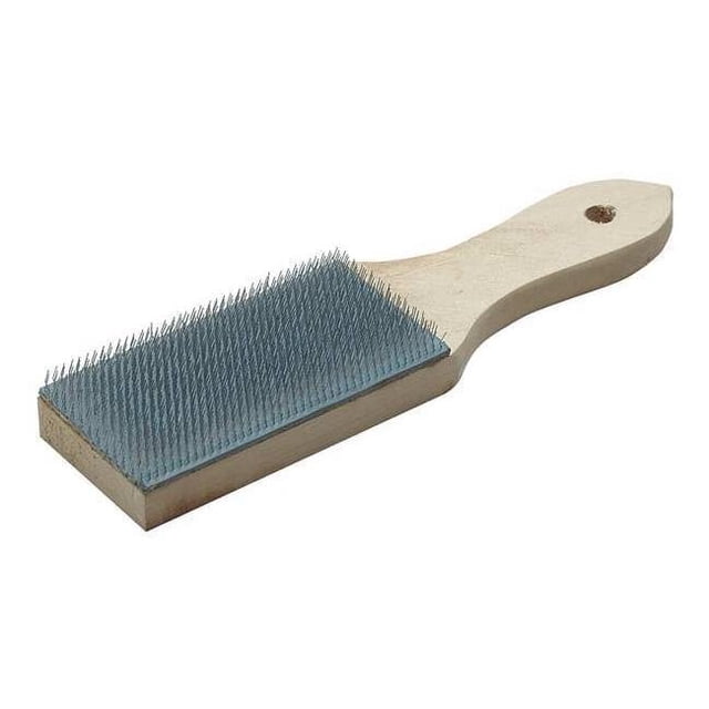 Westward File Cleaner, 8 1/2 in, Steel Wire, Wood 26KR07 - Walmart ...