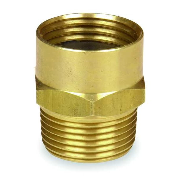 Westward Garden Hose Adapter,3/4"x3/4",NPTxNH 1P723 - Walmart.com