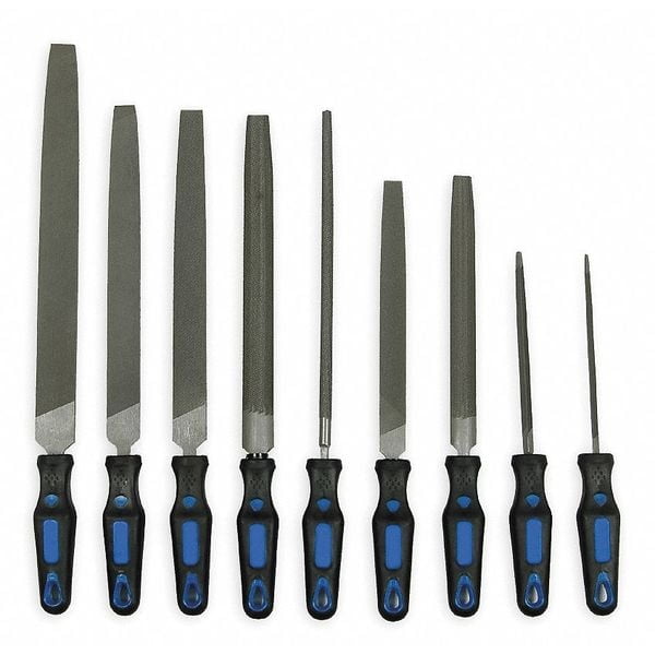 Westward General Purpose File Set,Ergonomic,9 PC 1NFK8 - Walmart.com