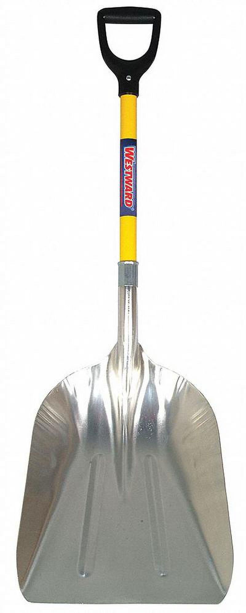 Westward Grain Scoop, Handle Length 26 1/4 in, Blade Material Aluminum ...