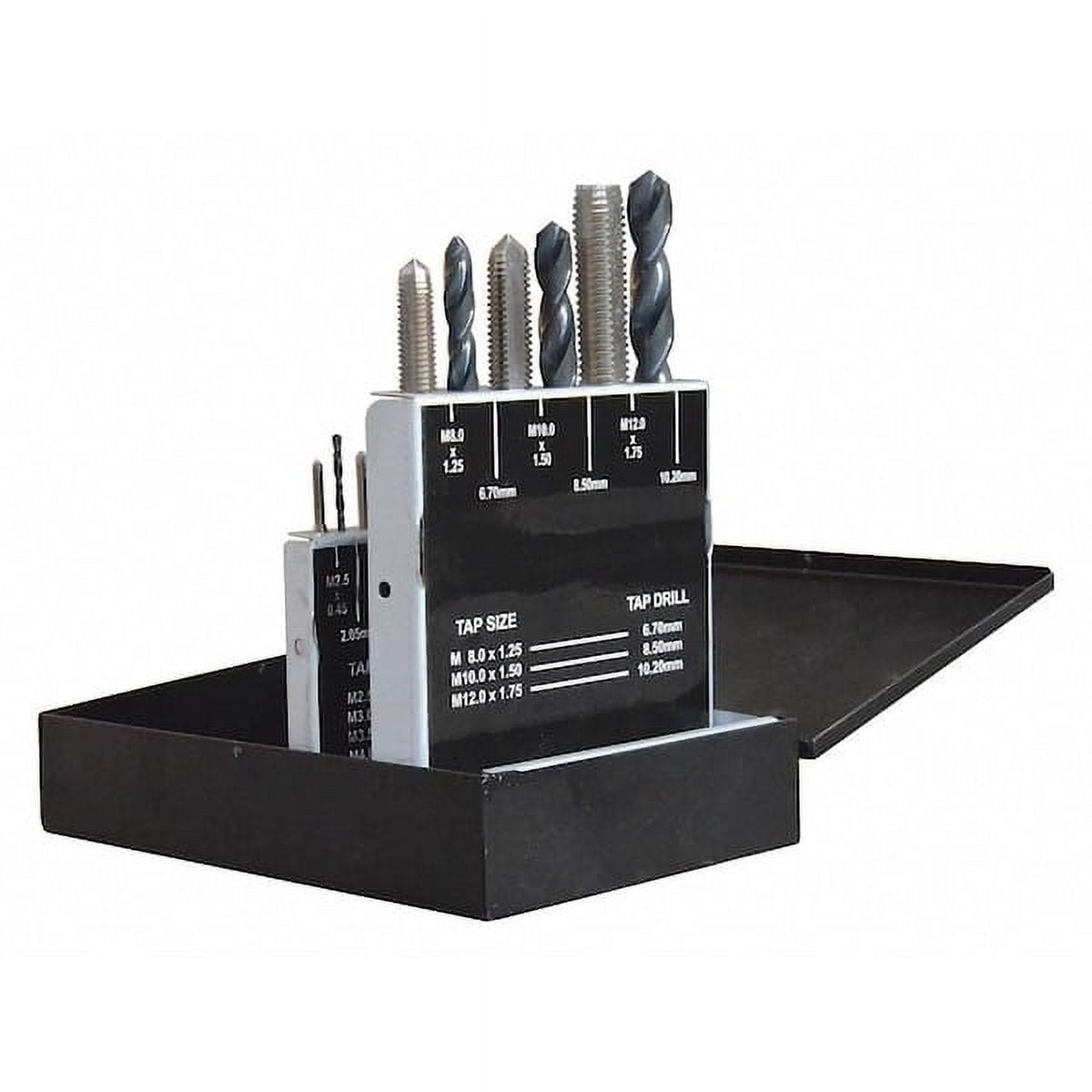 Westward Hand Tap/Drill Bit Set,18 Pcs 5PXJ4 - Walmart.com