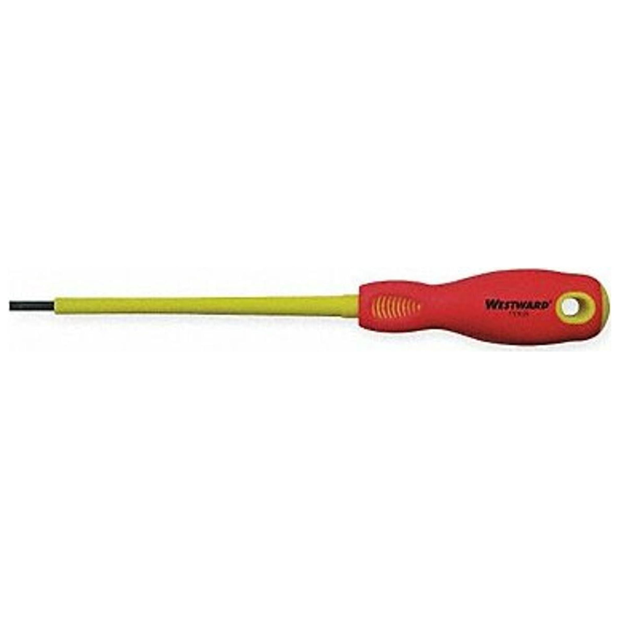 Westward Insulated Slotted Screwdriver 1/8 in Round 1YXJ9 - Walmart.com