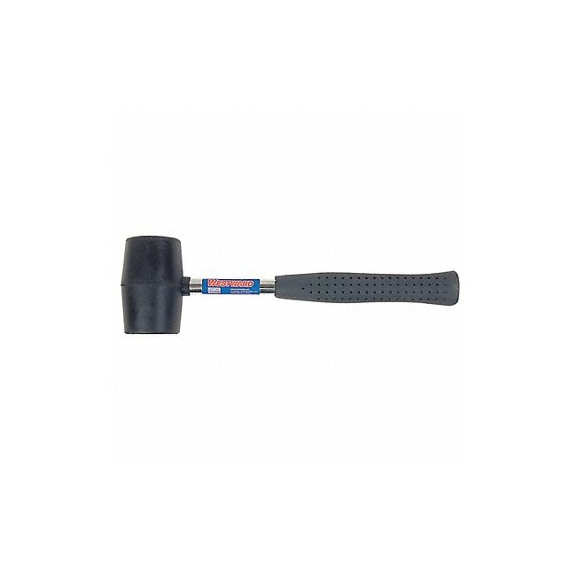 Westward Mallet,Rubber,1 Lb,Steel/Rubber 4YR61 - Walmart.com