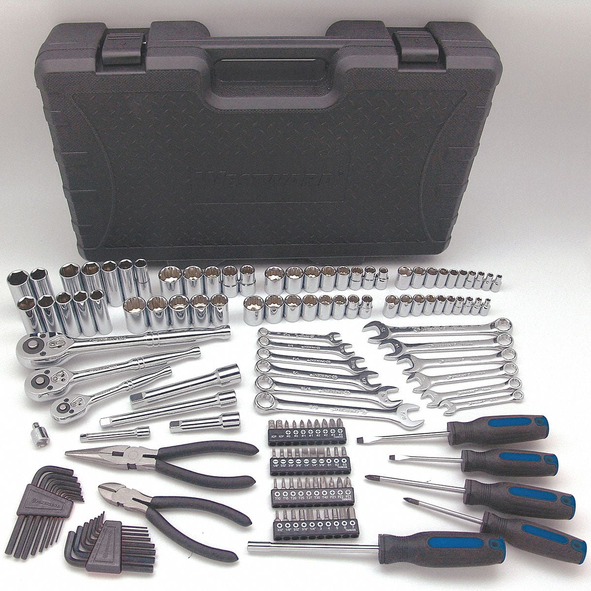 Westward Master Tool Set,SAE and Metric,148-Piece 40JD43 - Walmart.com