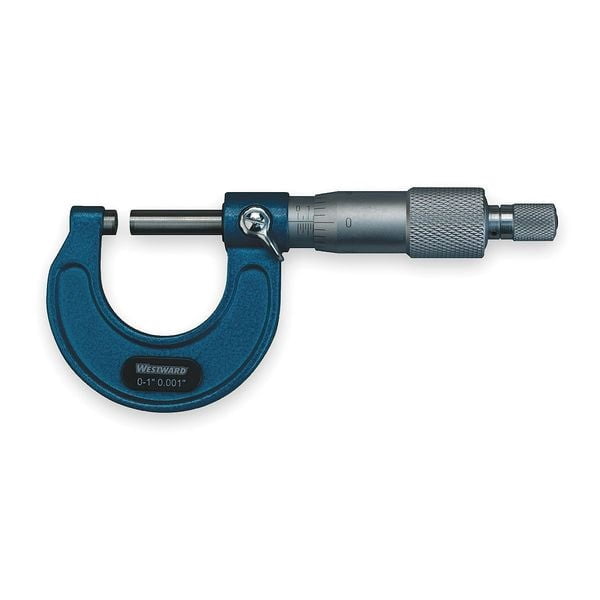 Westward Micrometer,0 to 1",Ratchet 2YNA1 - Walmart.com