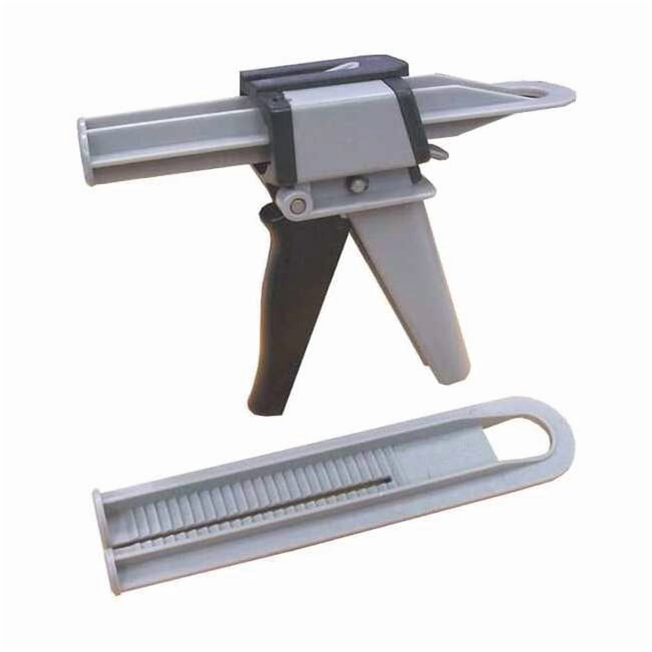 Westward Multi-Ratio Dual-Cartridge Epoxy Applicator, 50 mL ABS Plastic ...