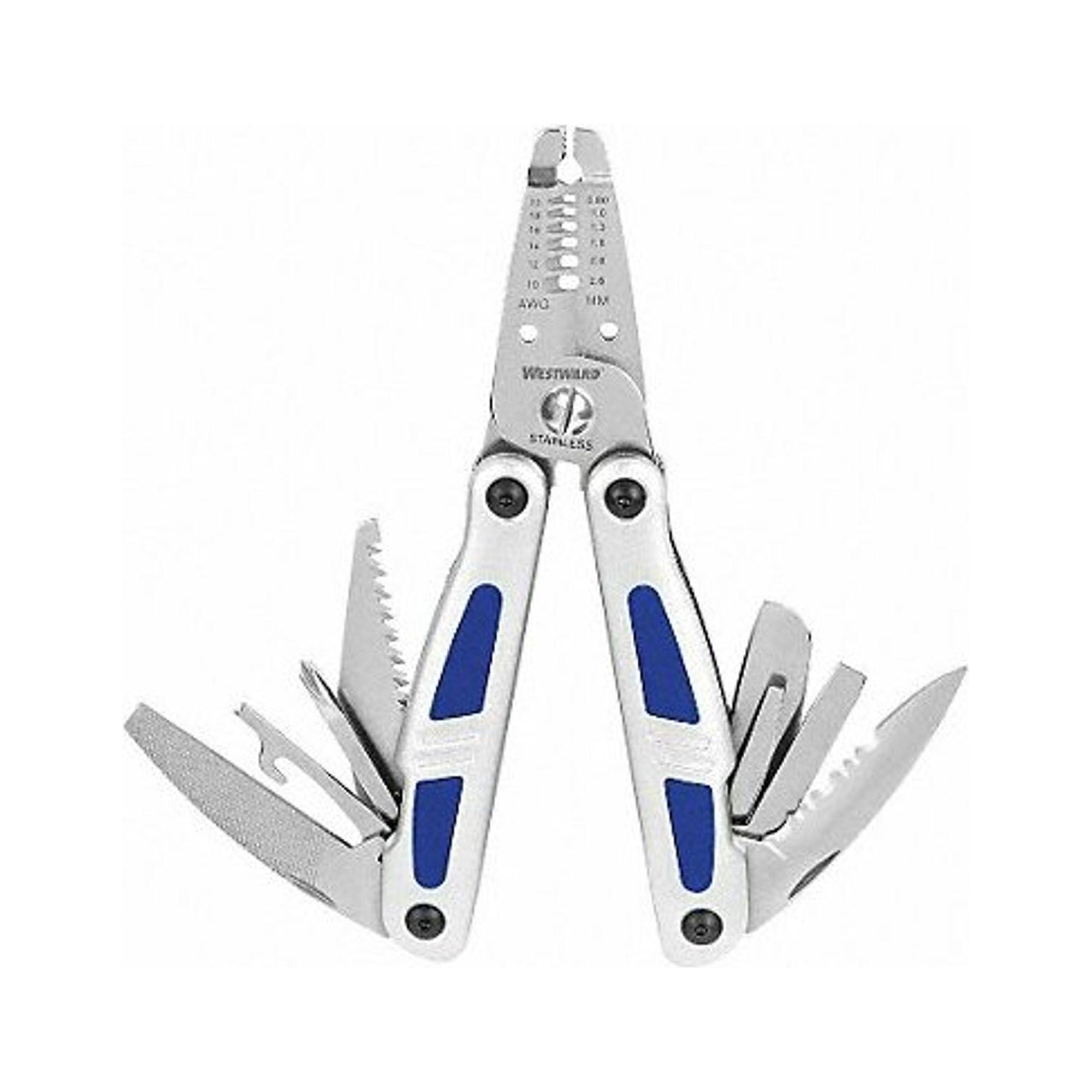 Westward Wire Stripper Multi-Tool,SS,12 Function 6ATV1 - Walmart.com