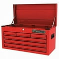 Westward Light Duty Tool Box Case, Powder Coated Red Top Chest 48RJ70 ...