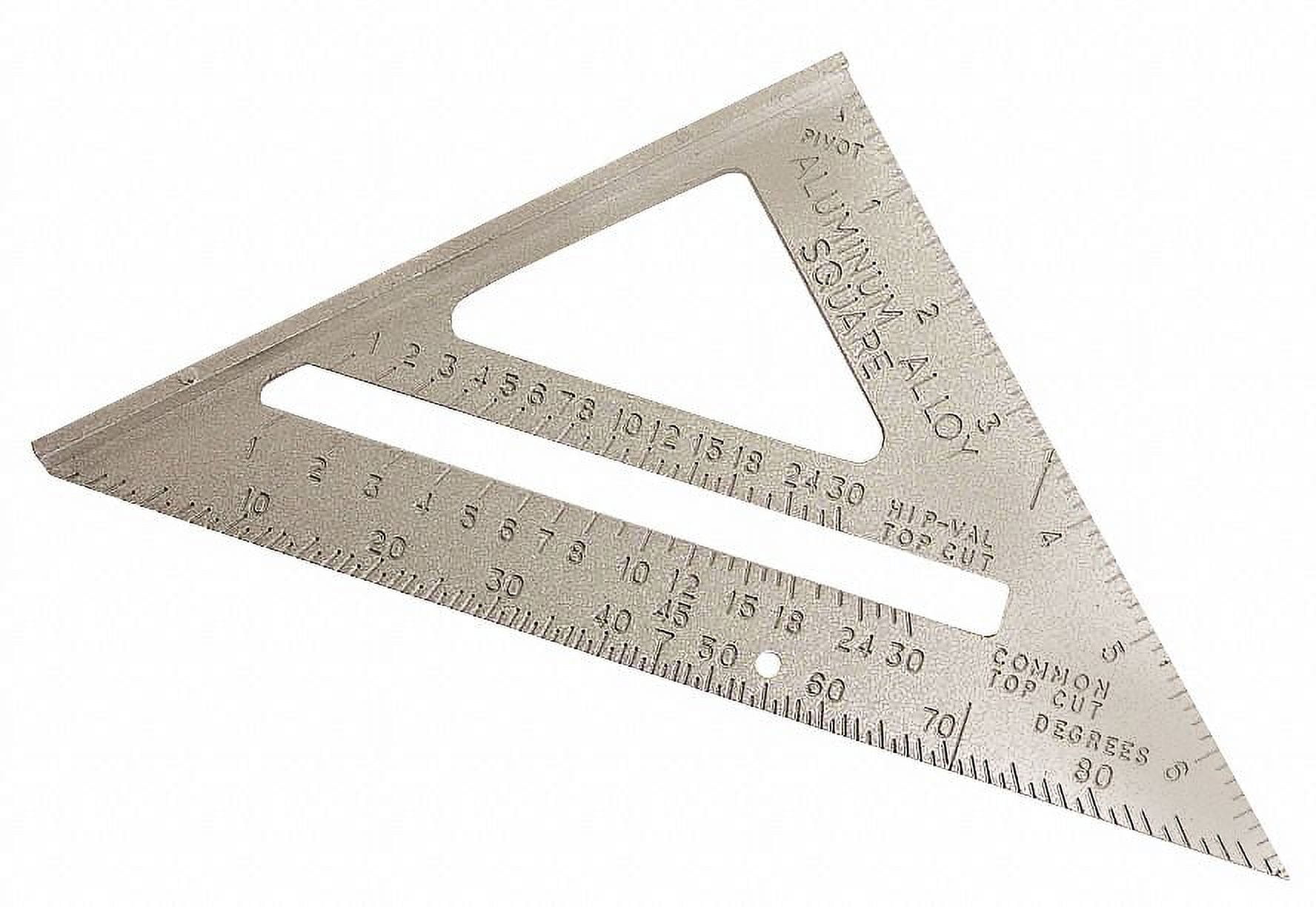Westward Rafter Angle Square,7 In,Aluminum 4MRX4 - Walmart.com