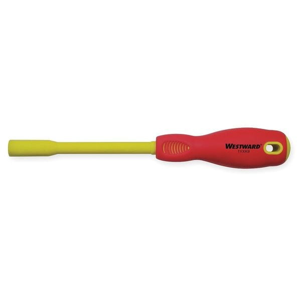 Westward Nut Driver,1/4 in.,Hollow,Ergo,Ins,5 in. 1YXK9 - Walmart.com