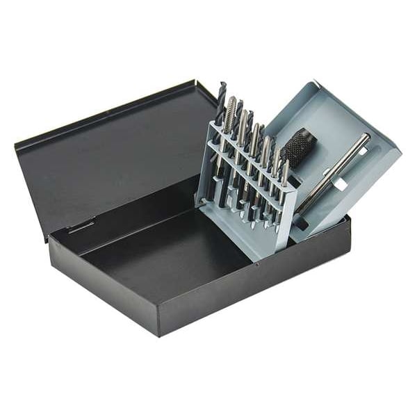 Westward Tap and Drill Bit Set,Electrician,13 Pcs 5PXJ0 - Walmart ...