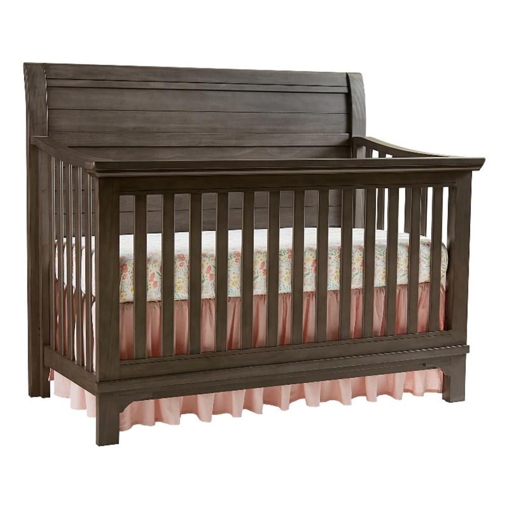 Westwood Design Convertible Crib with Steel Spring Support, Dusk Gray ...