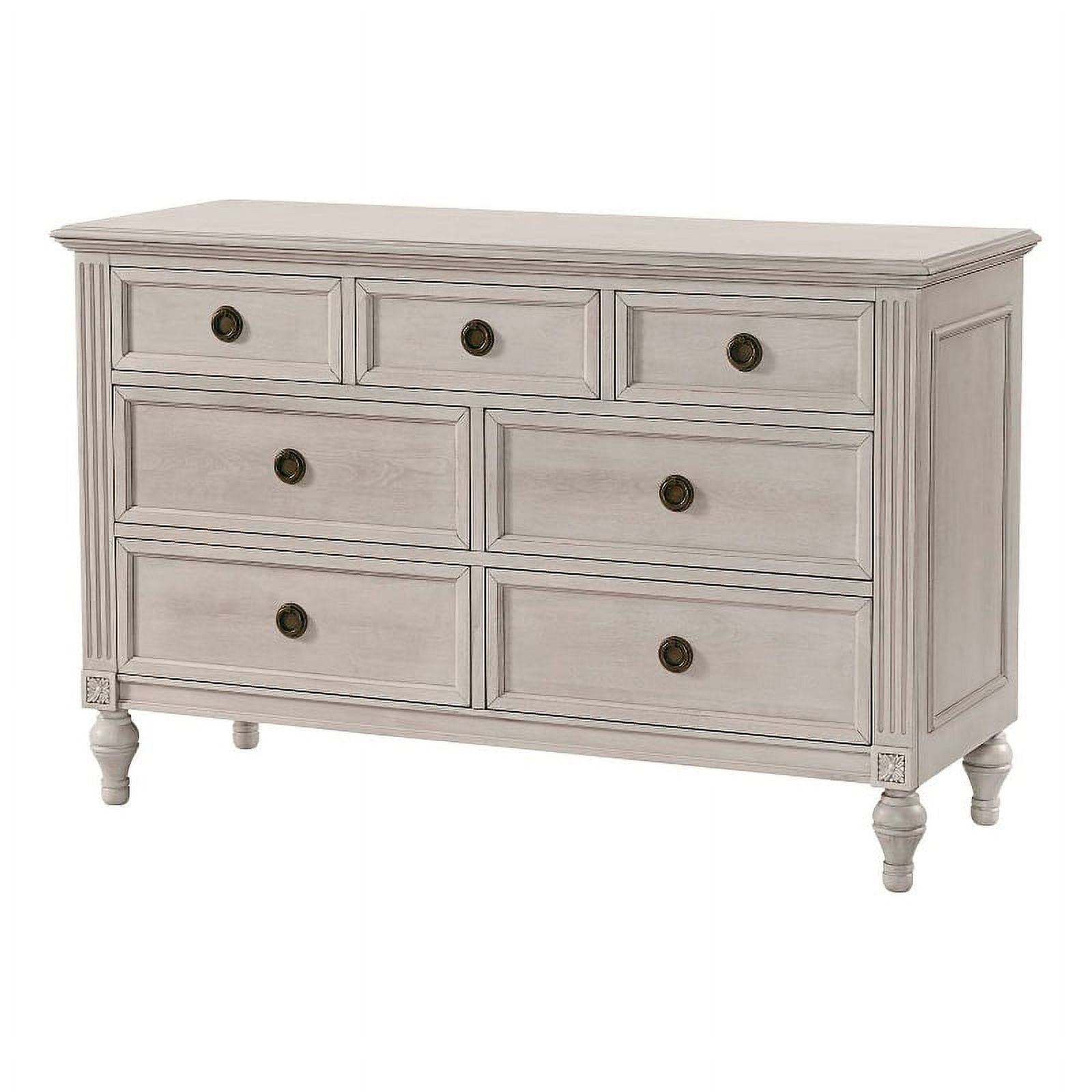 Westwood Design Elegant Solid Wood Viola 7-Drawer Bedroom Dresser in ...