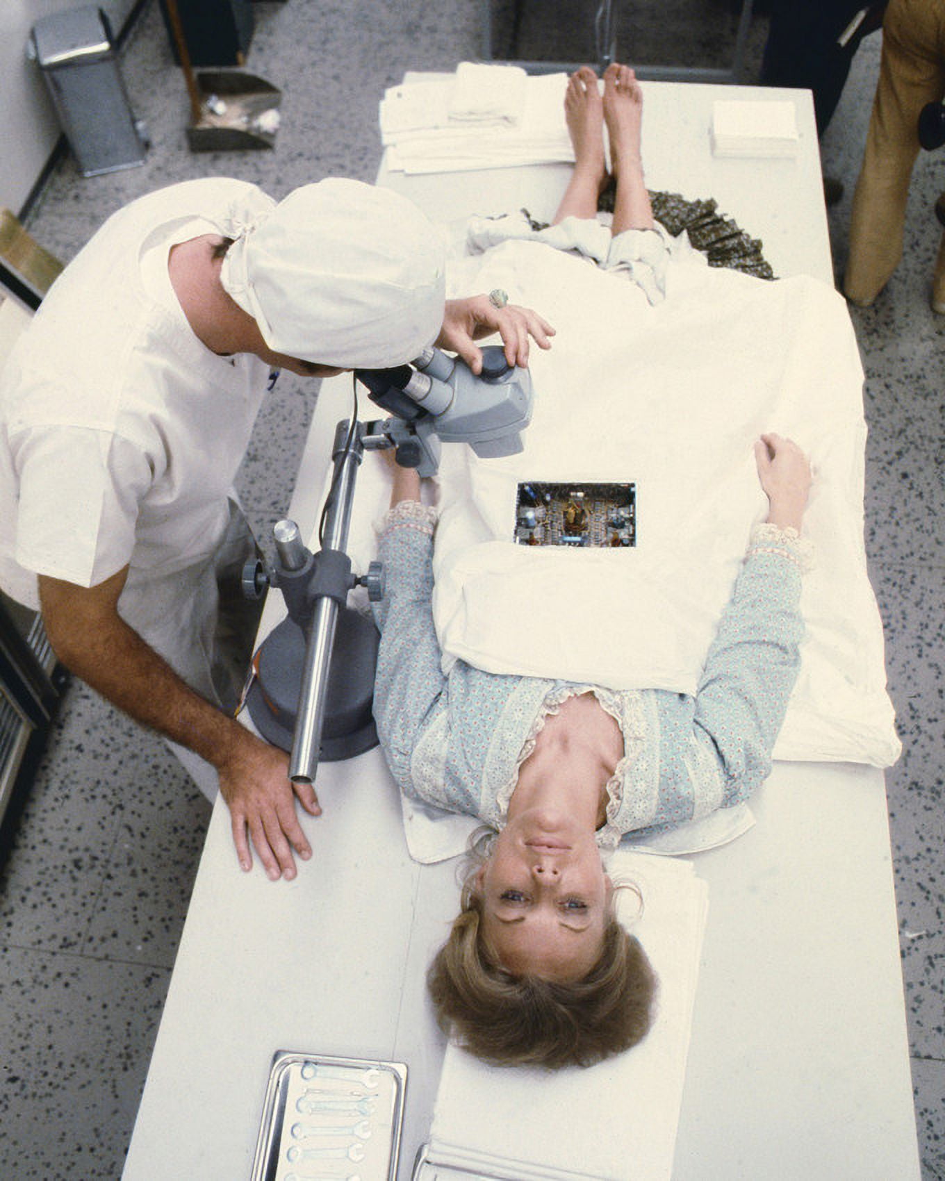 Westworld Female Robot On Operating Table In Lab 24X36 Classic ...