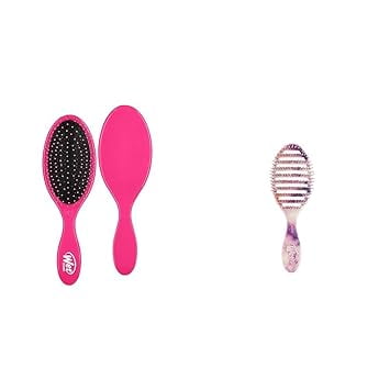 Wet Brush Detangling Brush, Original Detangler Brush (Pink) - Wet & Dry ...