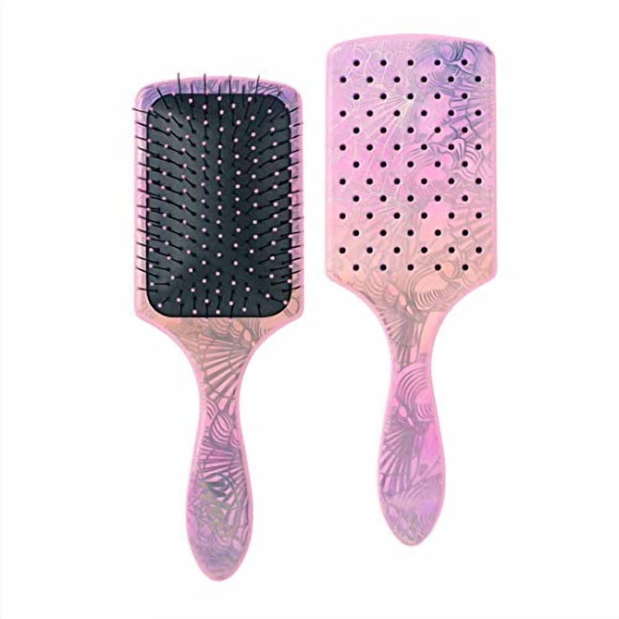 Wet Brush Hair Paddle, AquaVent Design for Faster Drainage Plus Covers ...