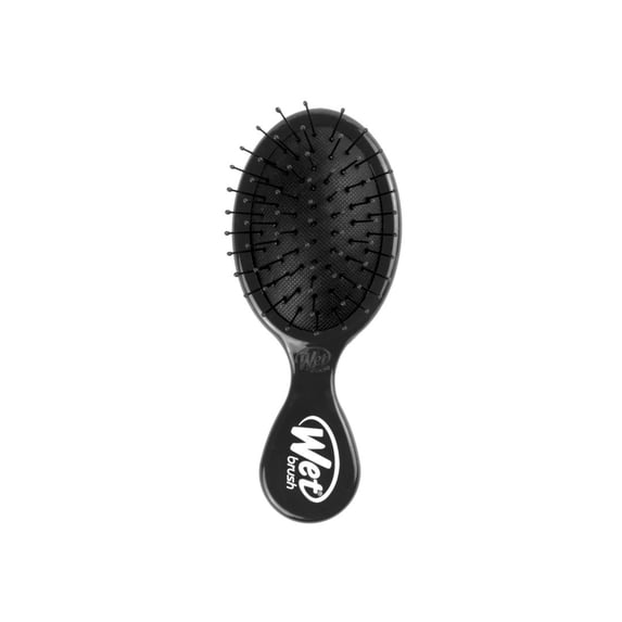 Wet Brush® Mini Detangler Soft Hair Brush, Black for Gentle Detangling ...