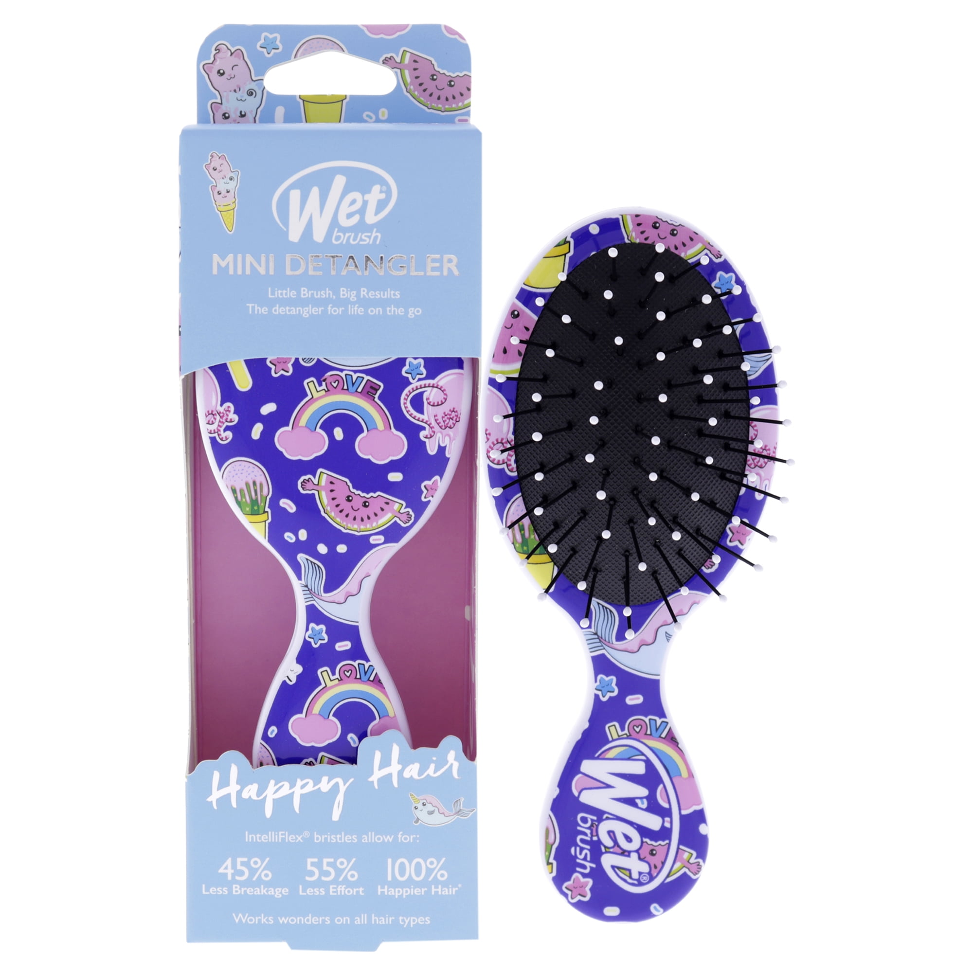 Wet Brush Mini Detangler Happy Hair Brush - Fantasy, 1 Pc Hair Brush ...