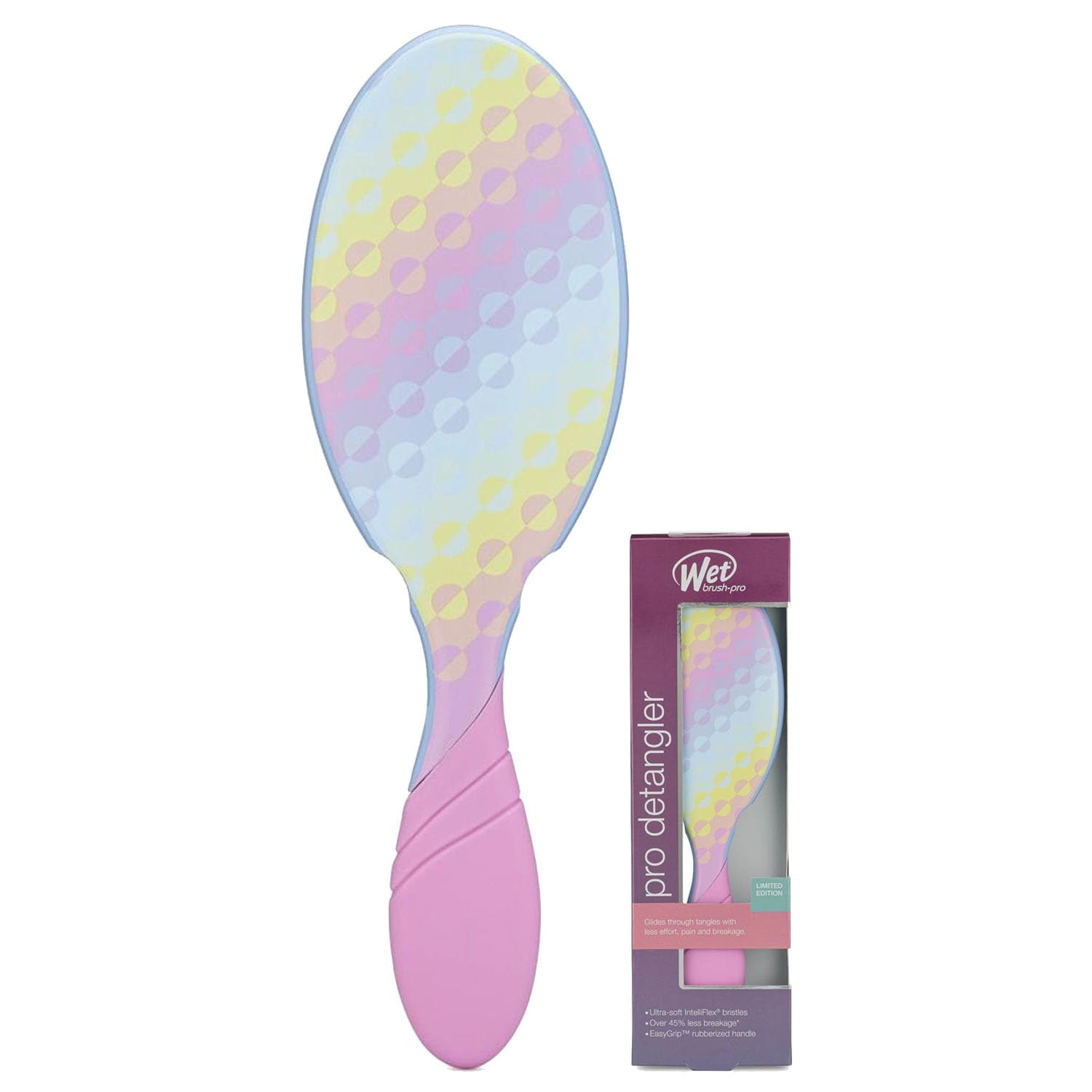 Wet Brush Pro Detangler Hair Brush, Limited Edition DAZ - Pink ...