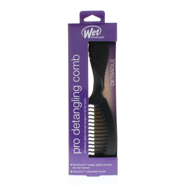 Wet Brush Pro Detangling Comb Black Model# 0620WBLACKNW - Walmart.com