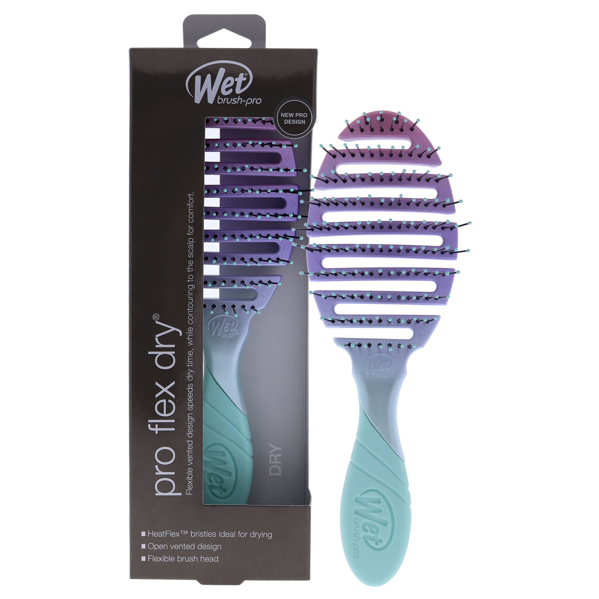 Wet Brush Pro Flex Dry - Quick Detangling Professional Hairbrush ...