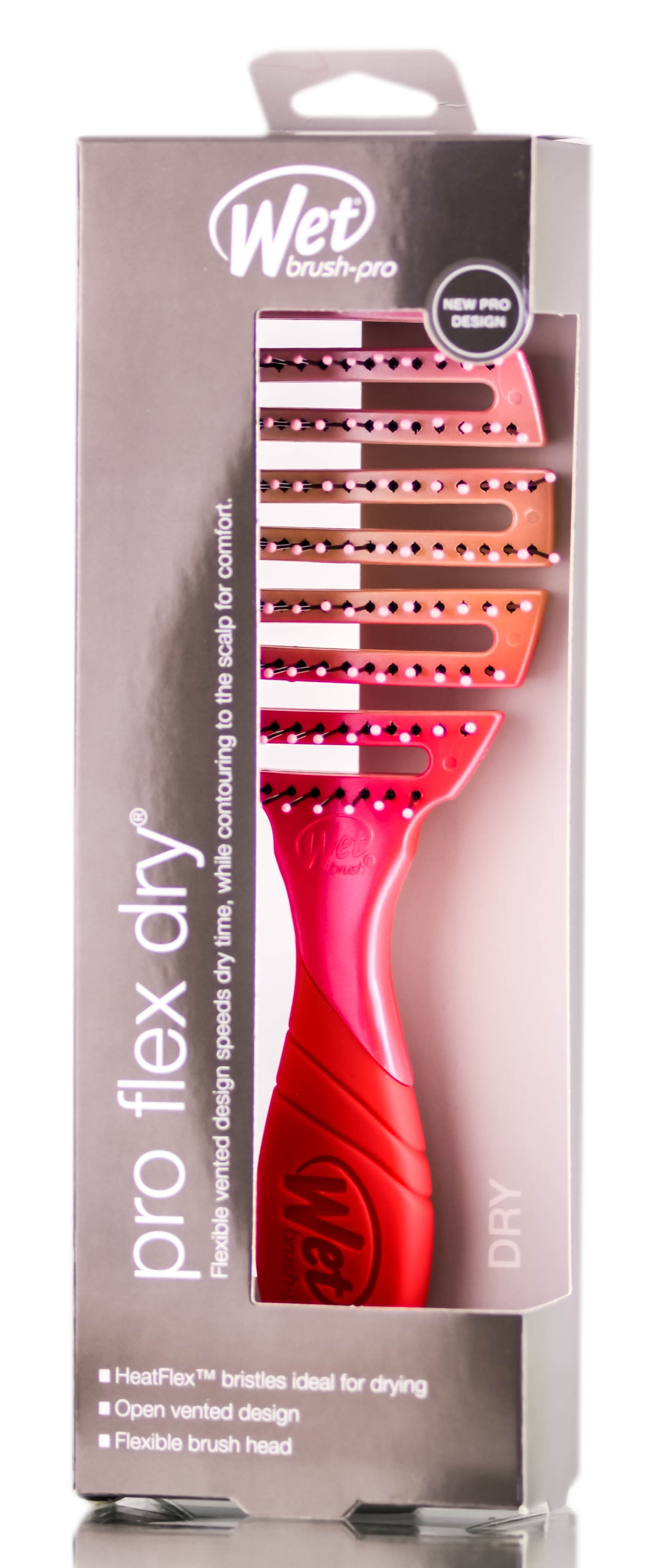 Wet Brush Pro Flex Dry Ombre Coral Model# BWP800FLEXCO - Walmart.com