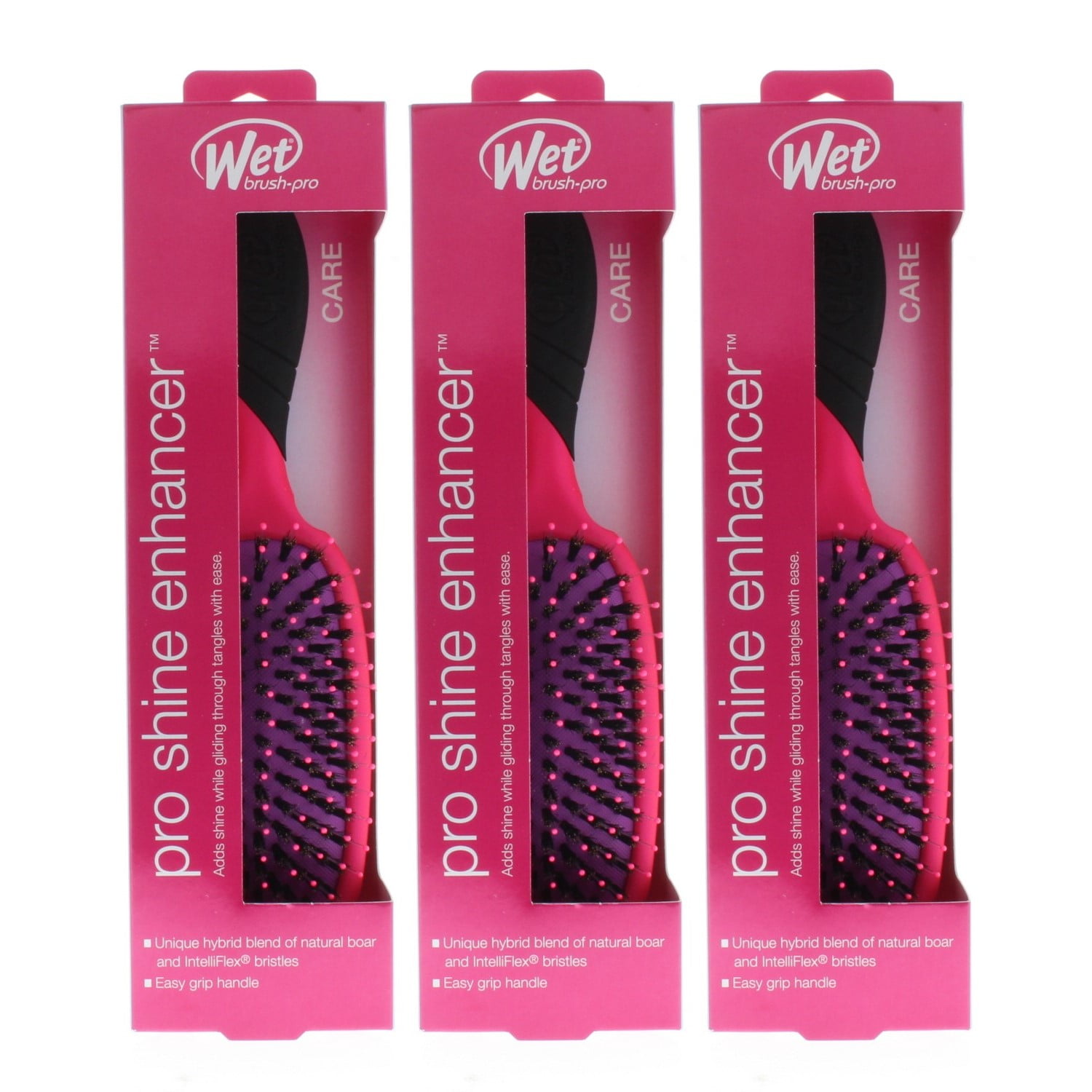 Wet Brush Pro Shine Enhancer Pink Model# BWP833PINKNW (3 Pack ...