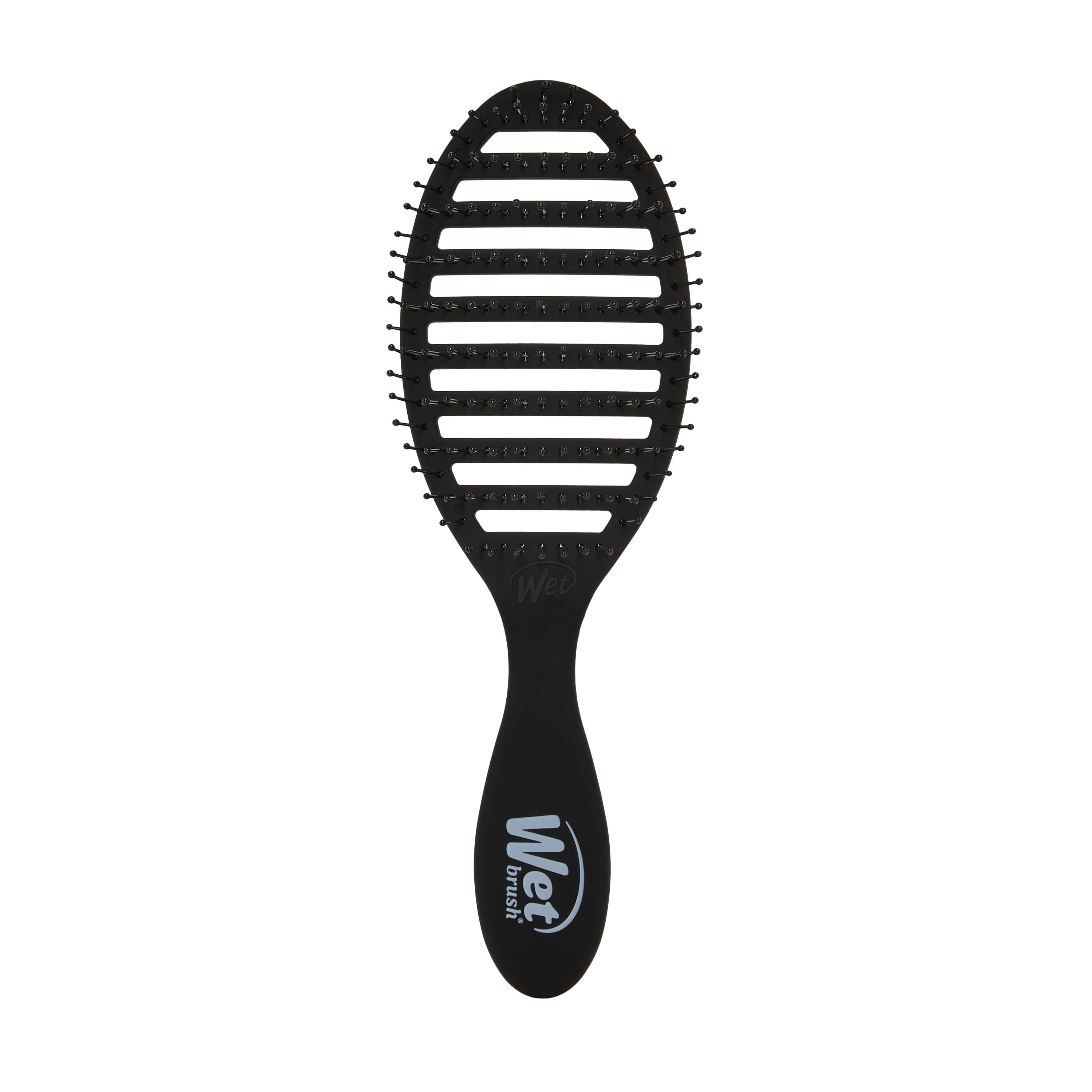 Wet Brush Speed Dry, Vented Hair Brush, Blow-Dry Safe, Frost Black ...