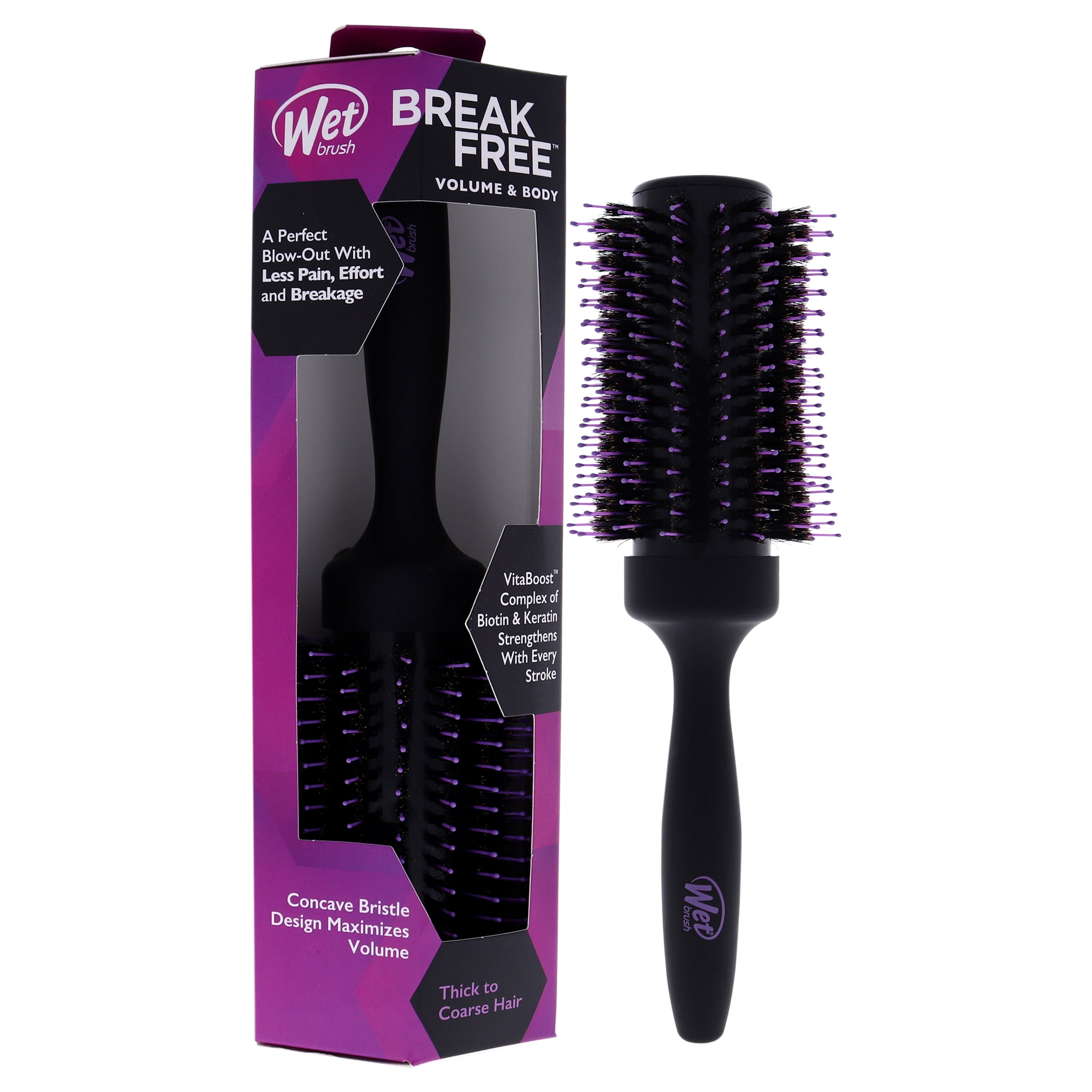Wet Brush Volumizing Round Brush - Thick-Course - 1 Pc - Walmart.com