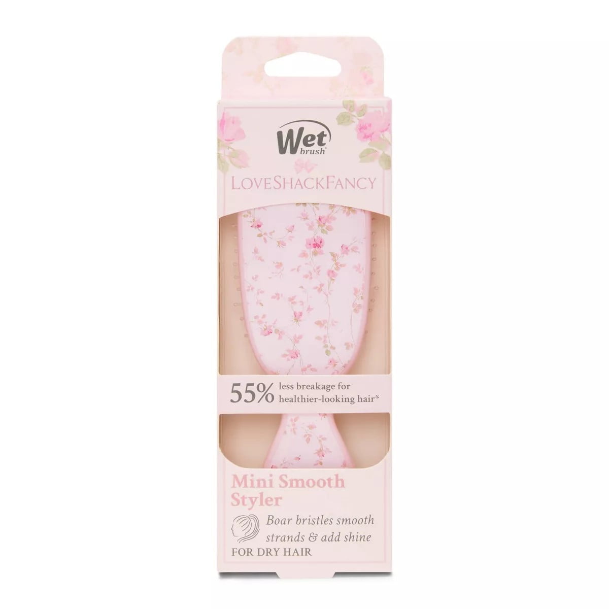 Wet Brush x LoveShackFancy Mini Shine Detangling Hair Brush - (English ...