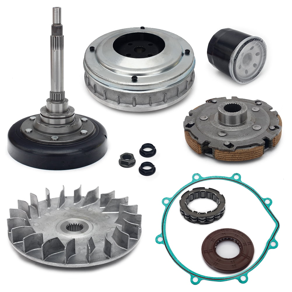 Wet Clutch Shoe Kit Drum Primary Sheave One Way Filter for HiSUN 400 ...