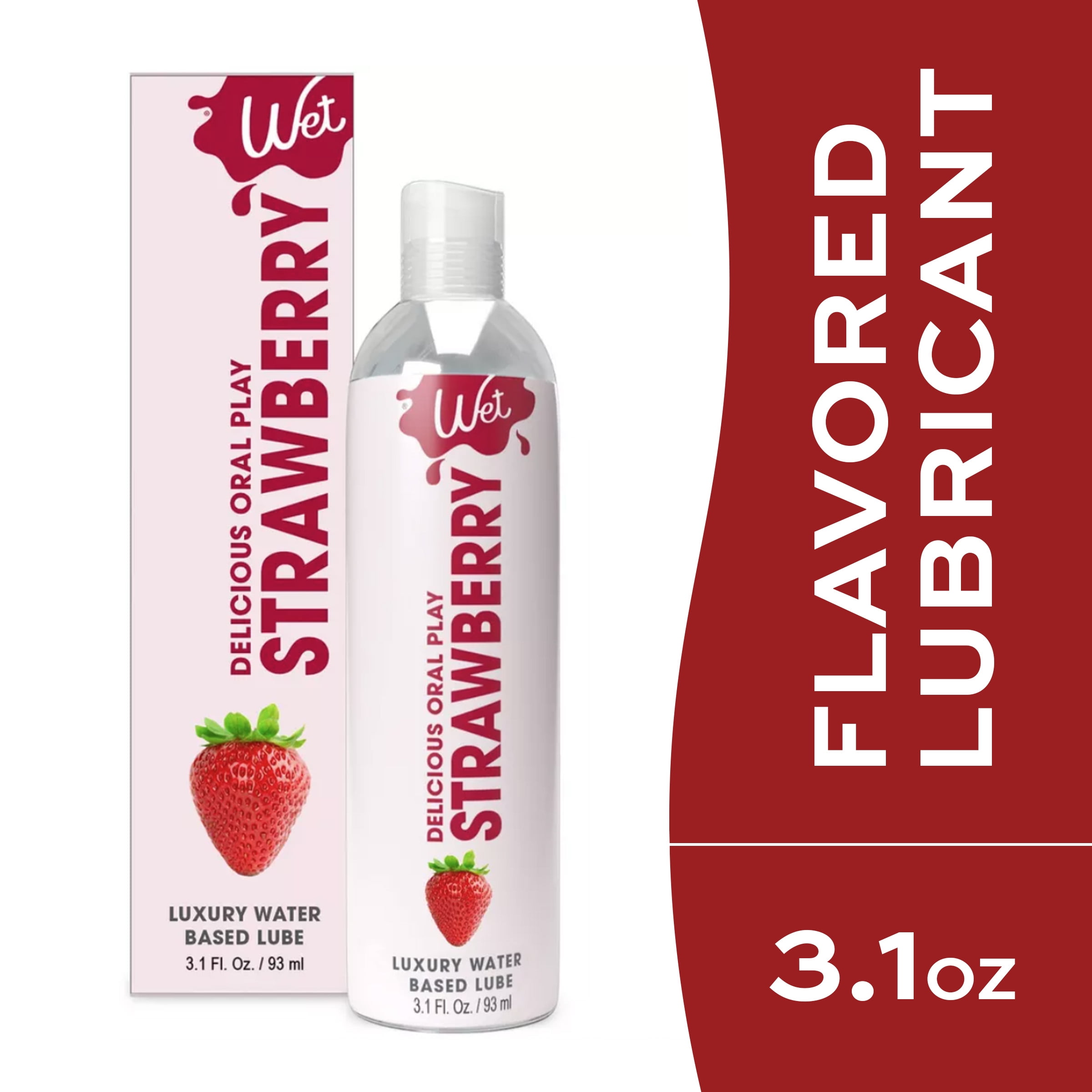 Wet Flavored Water-Based Lube, Luxury Edible Personal Lubricant ...