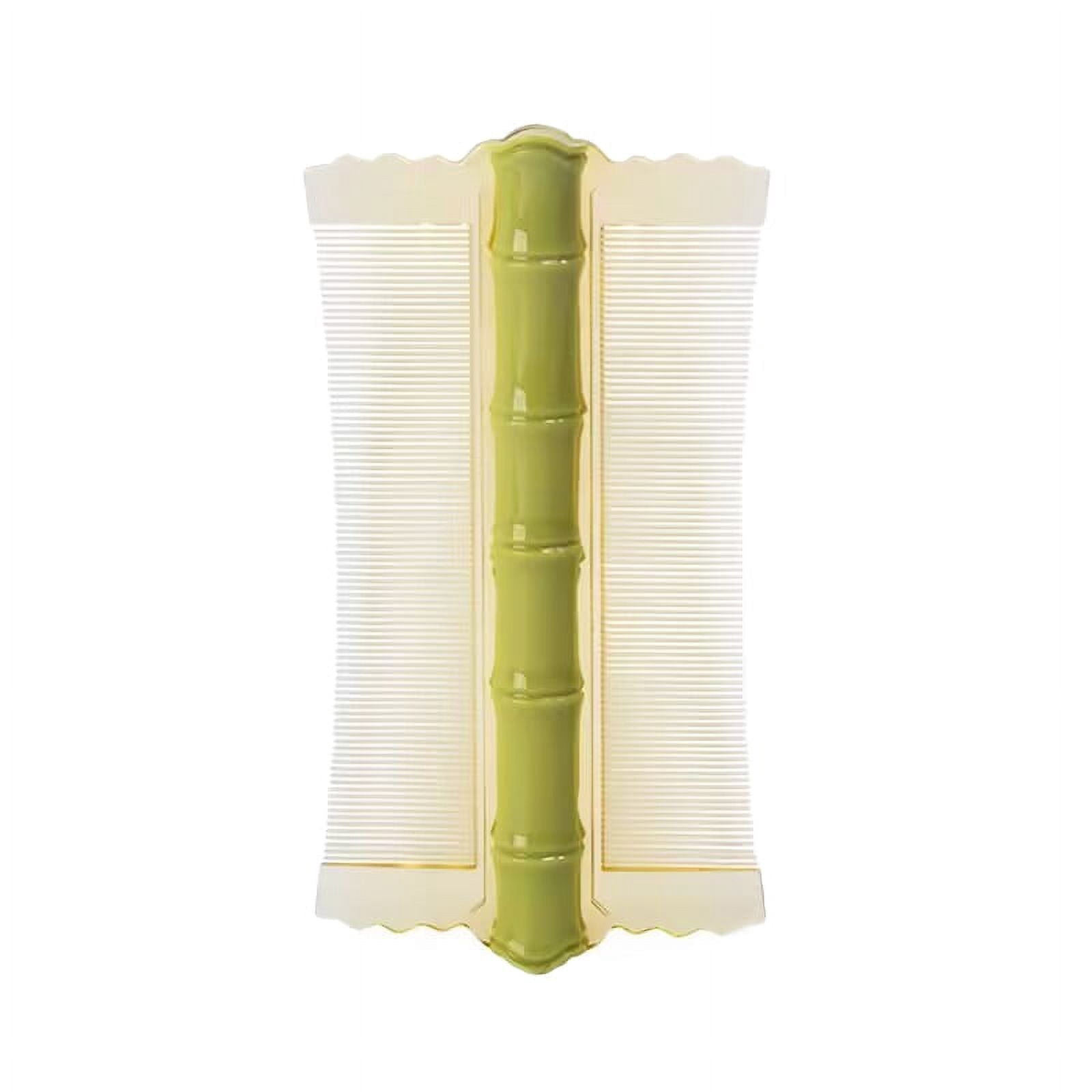 Wet Dry Hair Detangling Comb Bamboo Comb Comb Lice Comb Double-sided ...