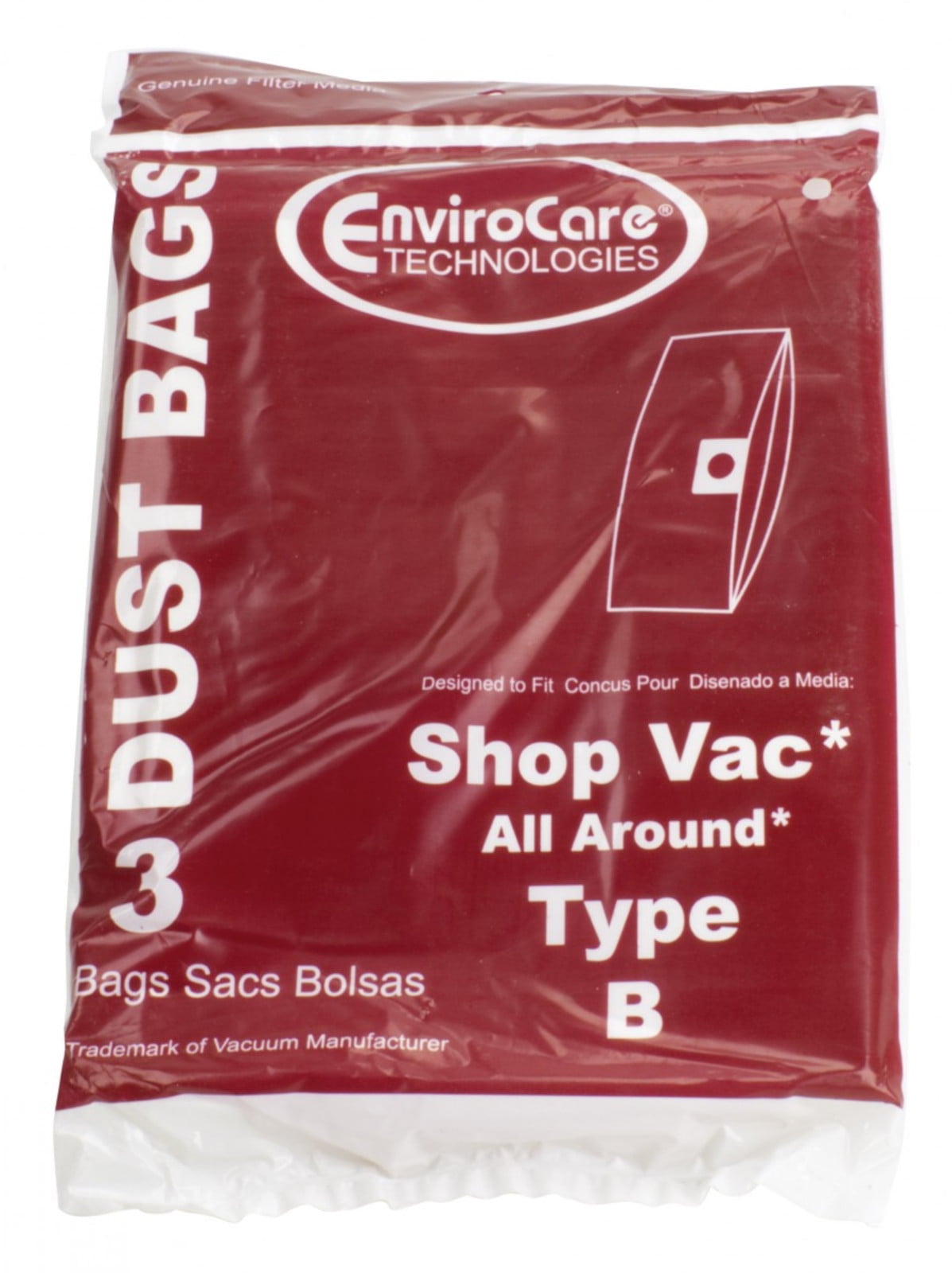 Wet Dry Vac Type B Bags - Walmart.com