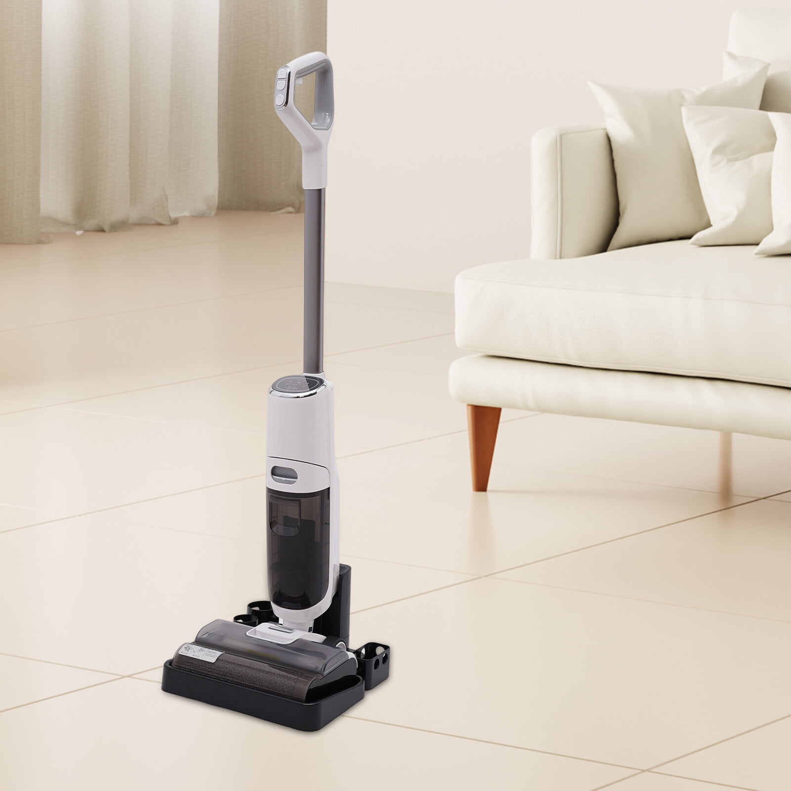 Wet Dry Vacuum Cleaner One-Step Mop Cordless Hardwood Floor Vacuum ...